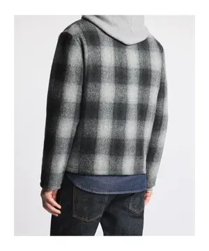 FAY Reversible Padded Wool Jacket