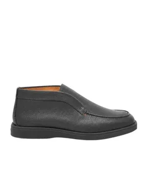 Santoni Leather Loafers