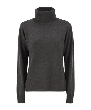 Max Mara Msteducata Roll Neck Knitted Sweater - Black