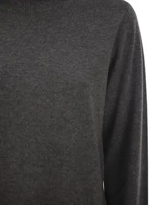 Max Mara Msteducata Roll Neck Knitted Sweater - Black