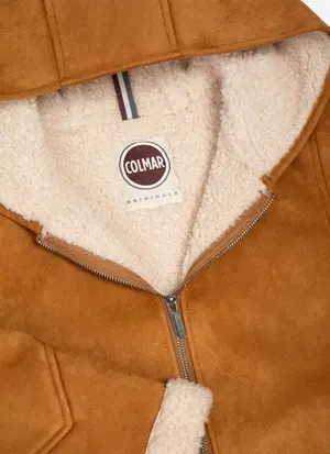 COLMAR Hooded Sheepskin Jacket