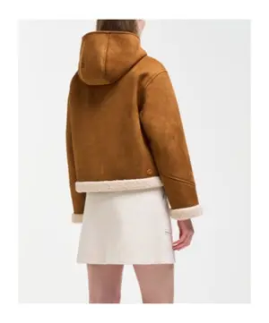 COLMAR Hooded Sheepskin Jacket