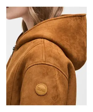 COLMAR Hooded Sheepskin Jacket