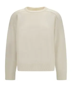 Loulou De Saison Breha Crewneck Sweater - Ivory