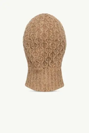 Moncler Bouclé Wool Blend Balaclava