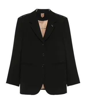 Max Mara Lapel Long-sleeved Suit Jacket