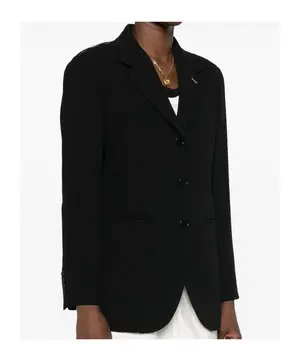 Max Mara Lapel Long-sleeved Suit Jacket