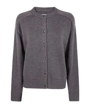 Loulou De Saison Aidar Ribbed Cardigan - Gray