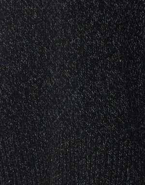 LISA YANG Shimmering High-neck Knit Sweater