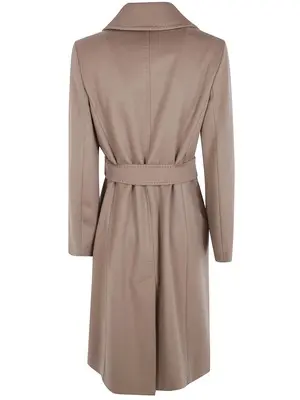 Max Mara Belted Long Coat - No