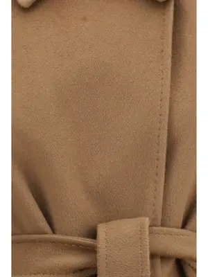 Max Mara Belted Long Coat - No