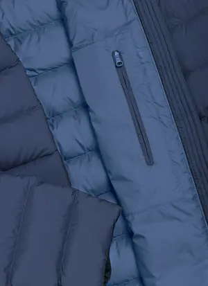 COLMAR Quilted Down Jacket With Detachable Hood