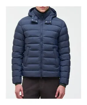 COLMAR Quilted Down Jacket With Detachable Hood