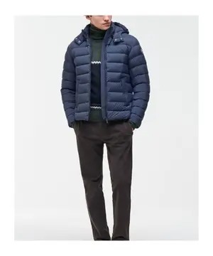 COLMAR Quilted Down Jacket With Detachable Hood