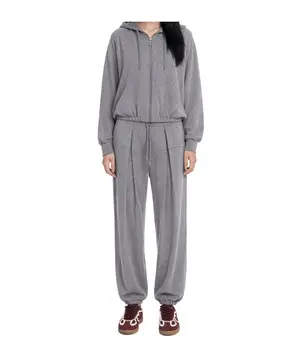Sportmax Candore Drawstring Trousers - Light Gray