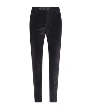 PT TORINO Casual Trousers With Belt Loops - Black
