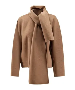 MAX MARA Max Mara Round Neck Buttoned Jacket