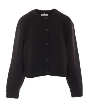 LISA YANG Button-front Cardigan - Brown