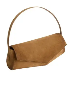 JIL SANDER Kante Flap Shoulder - Walnut Color