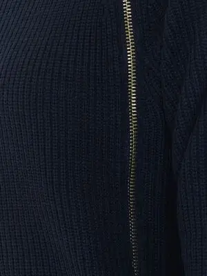 Liu Jo Zip-up High Neck Knitted Sweater