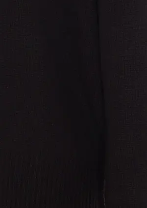 LISA YANG Ribbed Crew Neck Long Sleeve Sweater