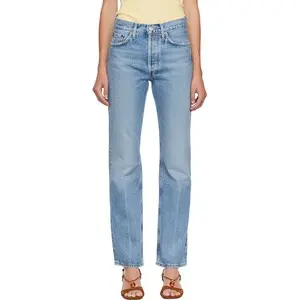 AGOLDE Lana Button Jeans