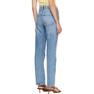 AGOLDE Lana Button Jeans
