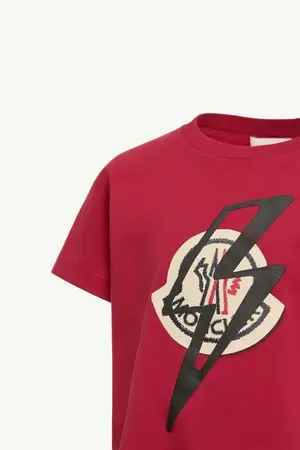 Moncler Printed Cotton Jersey T-shirt