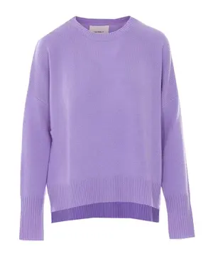 LISA YANG Crew Neck Knit Sweater