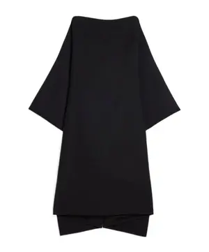 JIL SANDER 319 Draped Panel Dress