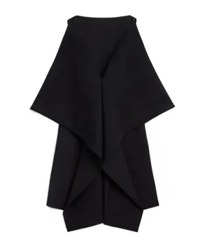 JIL SANDER 319 Draped Panel Dress