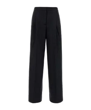 JIL SANDER Striped Tailored Trousers