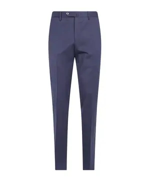 PT TORINO Casual Trousers With Belt Loops - Blue