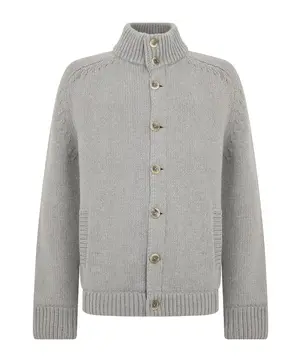 Herno Button-up Knit Top