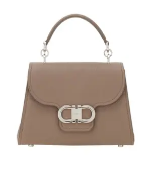 FERRAGAMO Double Gancini Top Handle