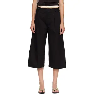 Citizens Of Humanity Cocoon Pleated Trousers - Black