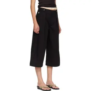 Citizens Of Humanity Cocoon Pleated Trousers - Black