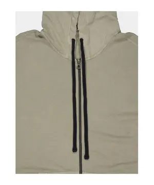 JAMES PERSE Vintage French Terry Zip-up Hoodie - Grey