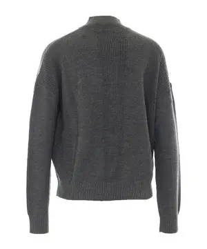Liu Jo High Neck Cardigan With Logo Detail
