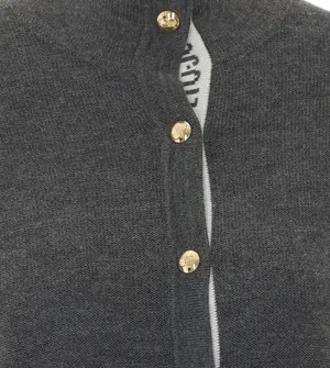 Liu Jo High Neck Cardigan With Logo Detail