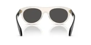 Moncler Oval Frame Sunglasses