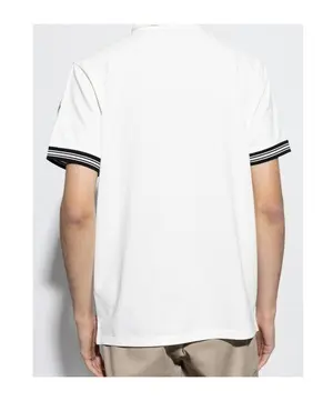Moncler Logo Embroidered Short-sleeved Polo Shirt