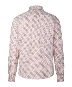 Burberry Long Sleeved Checked Shirt