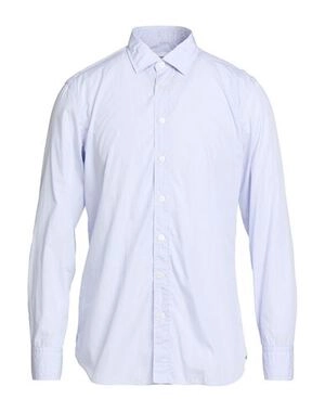 LARDINI Shirt Size Cotton - Azure