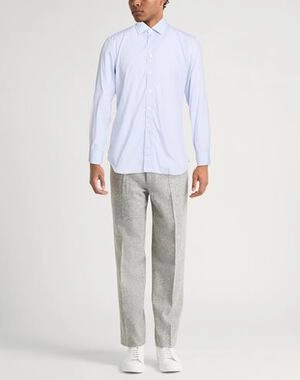 LARDINI Shirt Azure Size Cotton