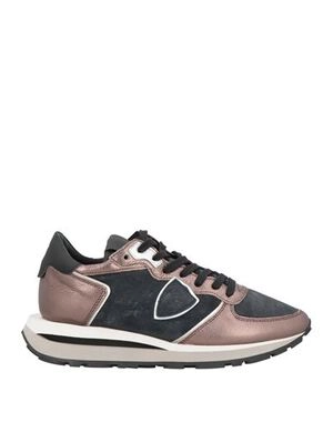 Philippe Model Sneakers Size Leather, Textile Fibers - Black