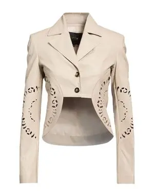 BABYLON Polyurethane & Viscose Jacket