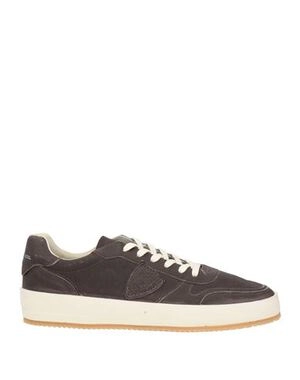 Philippe Model Sneakers Dark Size Leather - Brown