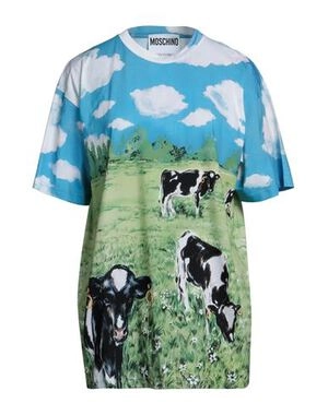 Moschino Couture T-shirt Size Cotton - Blue