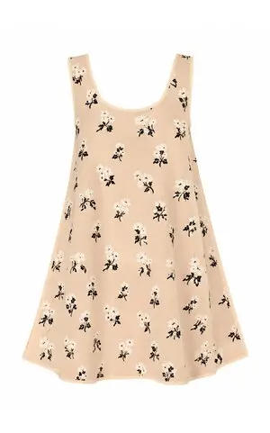 PEPA POMBO Anturio Mini Dress - Neutral